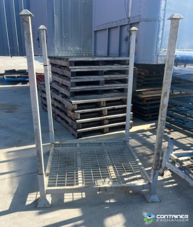USED GRAY 48x48" Stack Racks 61" Clear Height | Container Exchanger