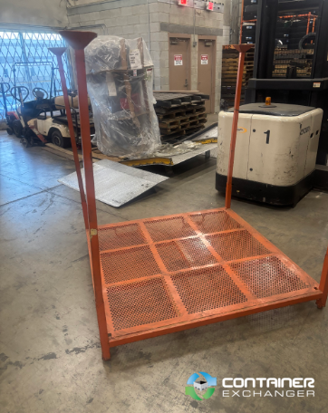 USED 60x60" Stack Racks with Perforated Deck | Container Exchanger